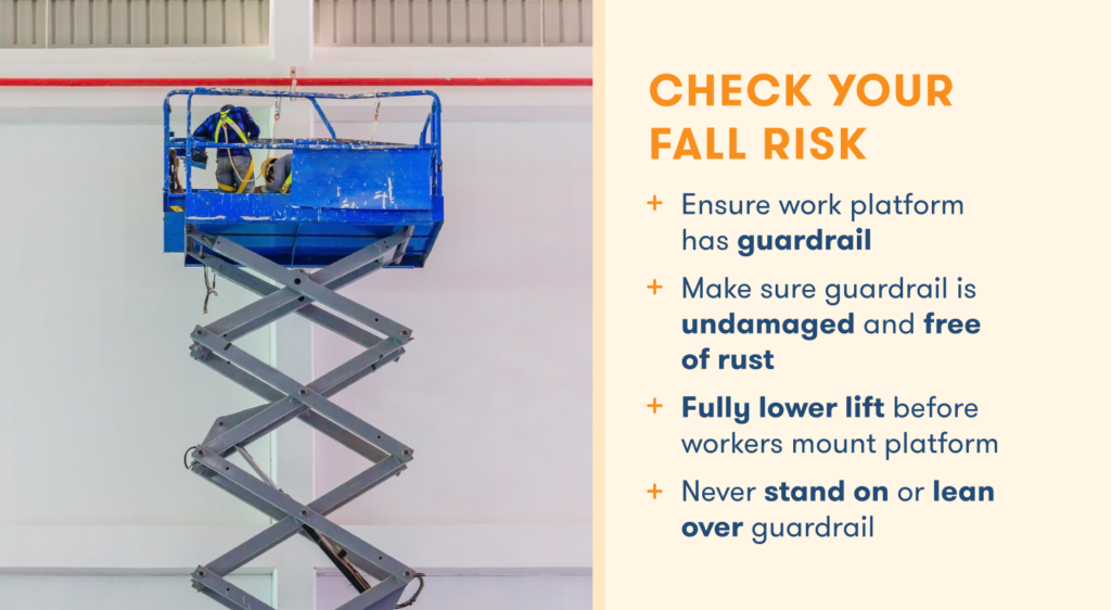Jlg Scissor Lift Fall Protection Requirements at Sue Frye blog