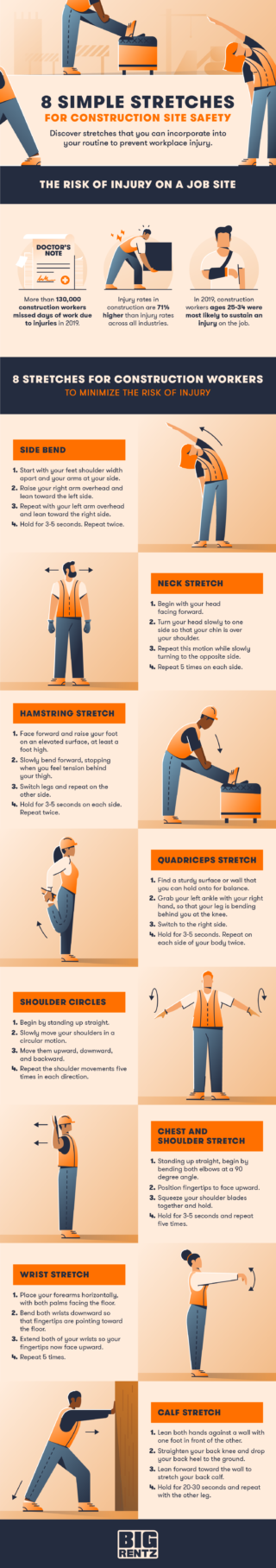 8 Stretches for Construction Workers | BigRentz