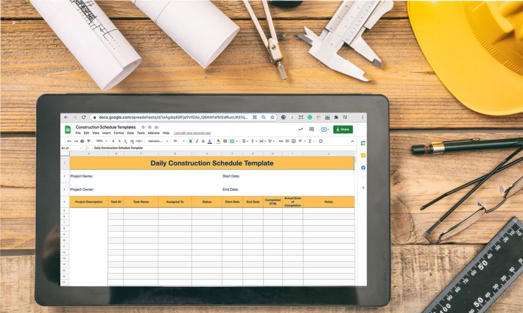 Free Construction Schedule Templates [Customizable]