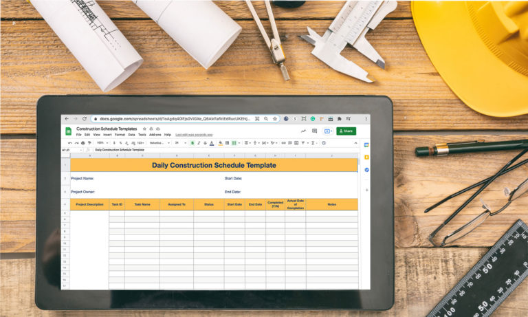 Free Construction Schedule Templates [Customizable]