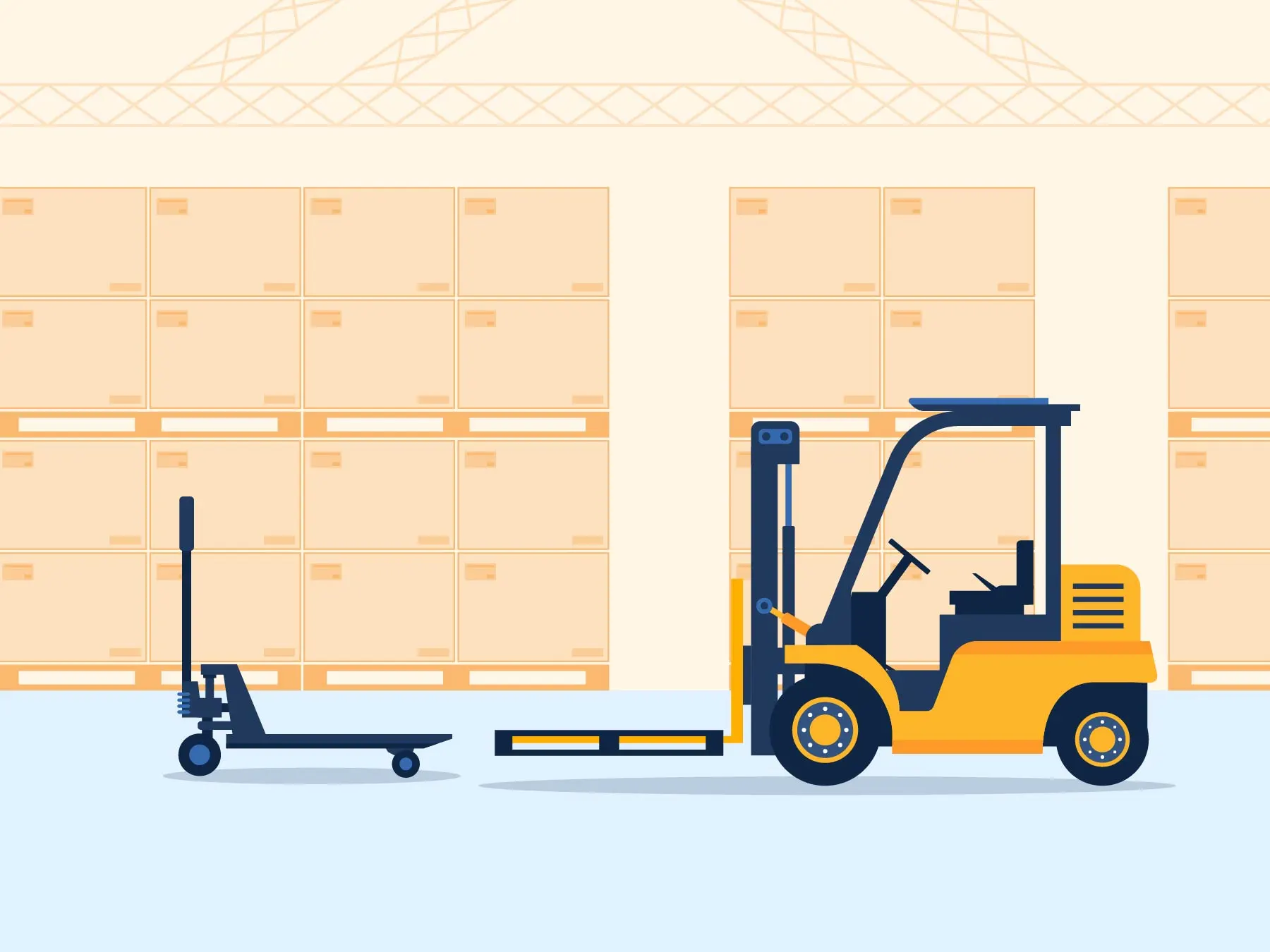 Pallet Jack Vs Forklift Which Do You Need BigRentz Pallet Jack Vs Forklift Which Do You Need BigRentz